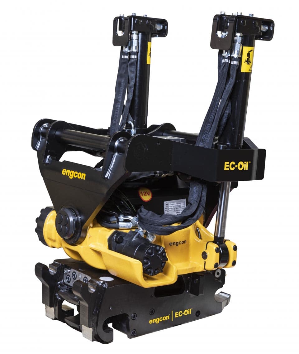 Tiltrotator fra Rototilt og Engcon - Entrack