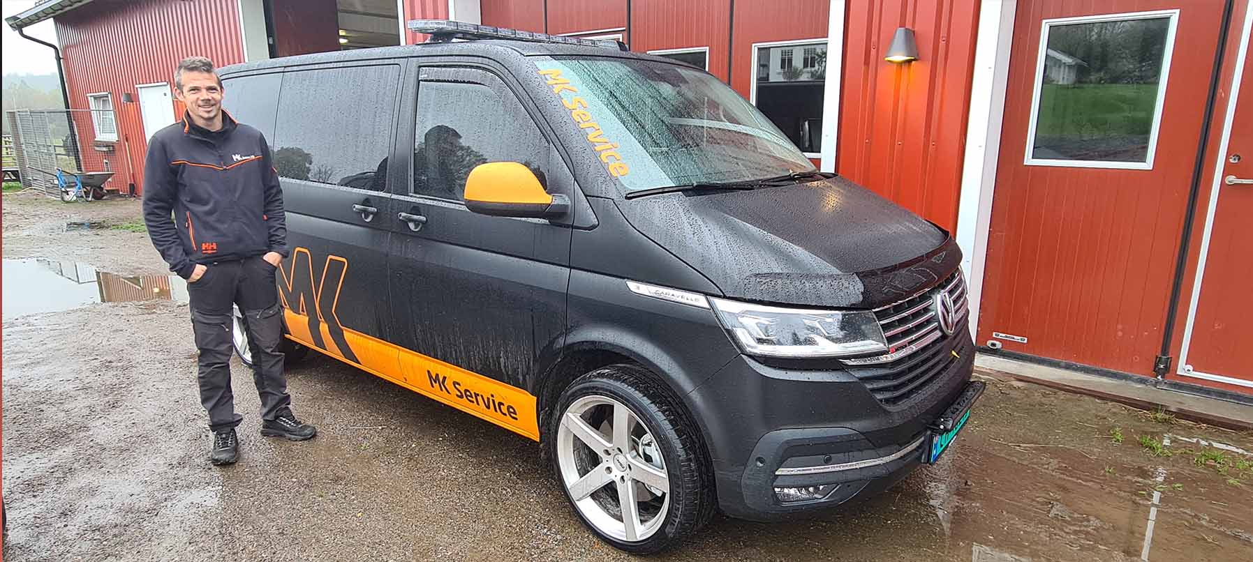 Samarbeid med MK Service i Rømskog| Entrack